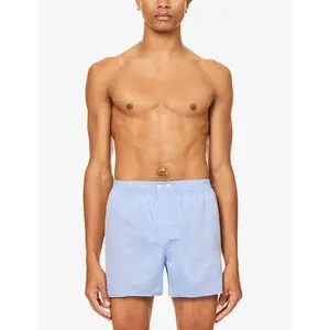 Derek Rose Amalfi Batiste Relaxed-fit Cotton Woven Boxer Shorts