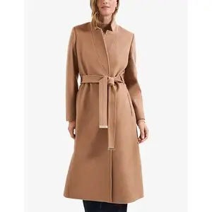 PHASE EIGHT Wool-blend Coat With Tie Belt