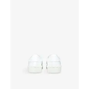 Valentino Garavani Open Leather Trainers - White/oth