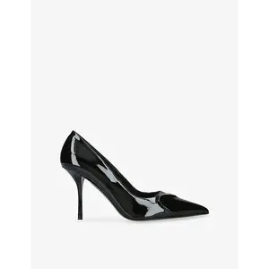 Alaïa Le Cœur 90 Patent Leather Pumps