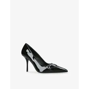 Alaïa Le Cœur 90 Patent Leather Pumps