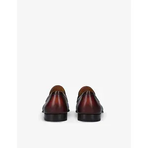 Magnanni Delos Leather Loafers - Tan