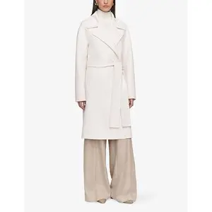 JOSEPH Costana Double-faced Wool And Cashmere Coat - Ivory