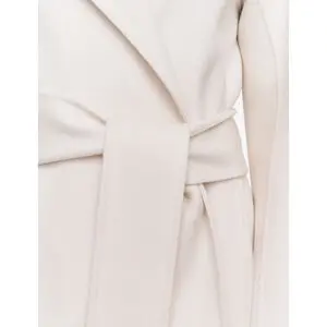 JOSEPH Costana Double-faced Wool And Cashmere Coat - Ivory