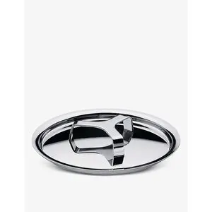 ALESSI Pots&pans Stainless Steel Lid 28cm - Silver