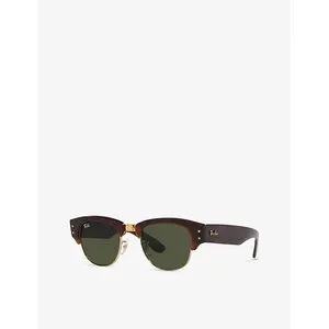 Ray-ban Rb0316s Mega Clubmaster Sunglasses - Brown