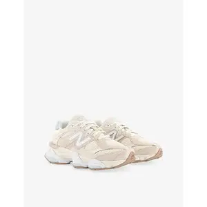 NEW BALANCE 9060 Suede And Mesh Trainers - Bisque