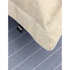 BOSS Azure Mist Cotton-sateen Pillowcase