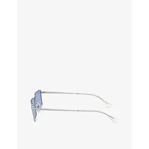 Ray-ban Rb3741 Emy Rectangle-frame Sunglasses - Silver