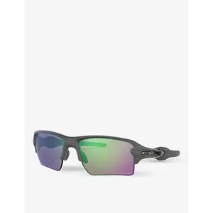 Oakley Rectangular-framed Sunglasses - Silver