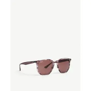 Ray-ban Hexagonal-frame Nylon Sunglasses
