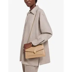 BVLGARI Serpenti Forever Leather Shoulder Bag