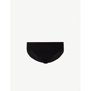 Hanro Basic Slim-fit Cotton Briefs - Black
