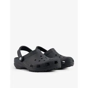 CROCS Classic Waterproof Rubber Clogs - Black