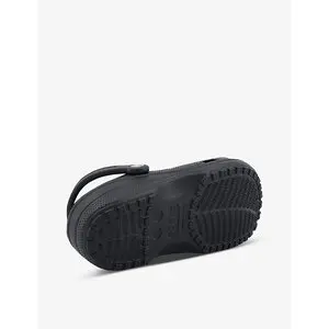 CROCS Classic Waterproof Rubber Clogs - Black