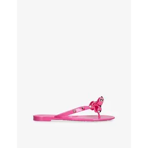 Valentino Garavani Rockstud Rubber Sandals - Pink