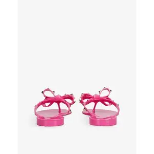Valentino Garavani Rockstud Rubber Sandals - Pink