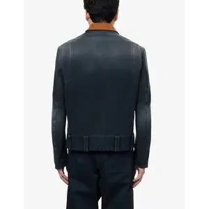 Marni Contrast-collar Cotton-canvas Jacket