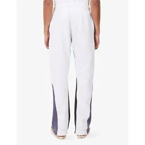 GALLERY DEPT. Paint-splattered Logo-print Cotton Jogging Bottoms