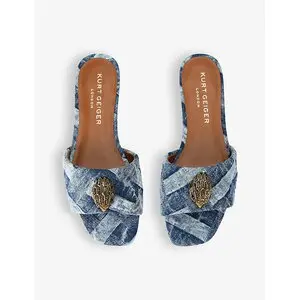 Kurt Geiger Kensington Eagle-head Sandals