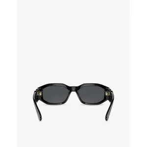 Versace Rectangular Sunglasses - Black