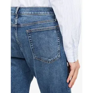 Rag & Bone Fit 2 Authentic Tapered-leg Stretch-denim Jeans