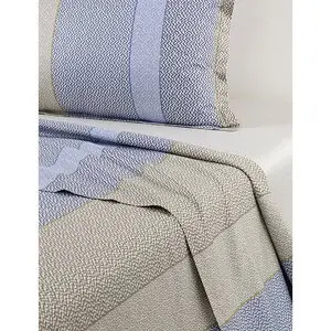 BOSS Alvorada Cotton Flat Sheet - Multicoloured