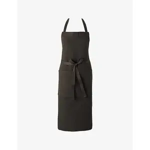 Charvet Bricoleur Cotton And Linen Apron Acier