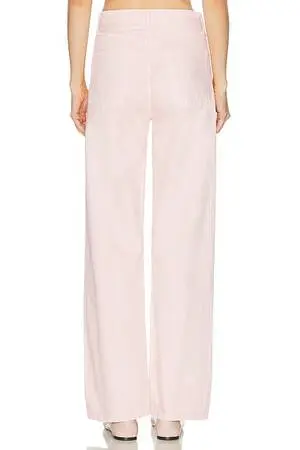 AGOLDE Ren High Rise Wide Leg Jeans - Foundation