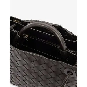 Bottega Veneta Andiamo Small Leather Tote Bag - Fondant