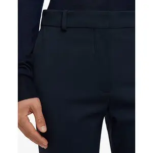 JOSEPH Slim-fit Stretch-wool Trousers