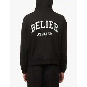 BELIER Logo-print Cotton Hoodie