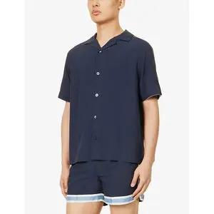 CHE Valbonne Relaxed-fit Woven Shirt - Navy