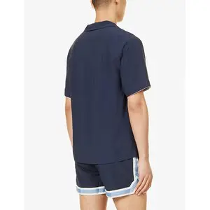 CHE Valbonne Relaxed-fit Woven Shirt - Navy