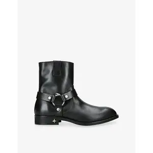 DUKE + DEXTER Harley Leather Biker Boots