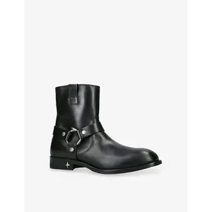 DUKE + DEXTER Harley Leather Biker Boots