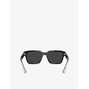 FERRARI Square Frame Acetate Sunglasses