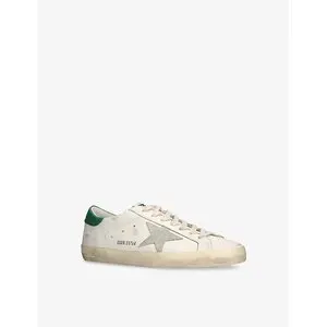 GOLDEN GOOSE Superstar Leather Low-top Trainers - White/comb