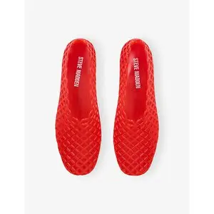 Steve Madden Grove 2 Woven Ballet Flats - Red