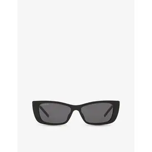 Gucci Cat-eye Acetate Sunglasses - Black