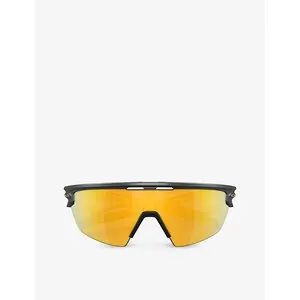 Oakley Wrap-around Acetate Sunglasses - Grey