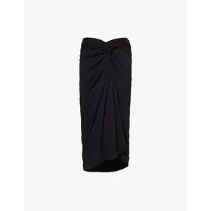 Dries Van Noten Cotton-jersey Midi Skirt