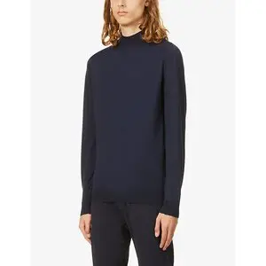 John Smedley Harcourt High-neck Wool Jumper