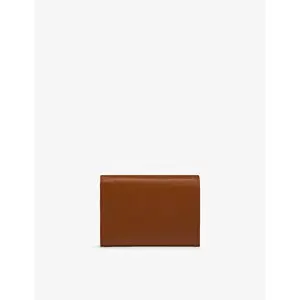 CHRISTIAN LOUBOUTIN Mooncrest Compact Grained Leather Wallet