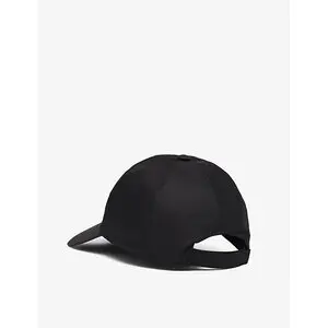 Prada Re-nylon Logo-plaque Baseball Cap - Black