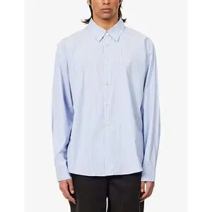 Our Legacy Beyond Striped Cotton-poplin Shirt