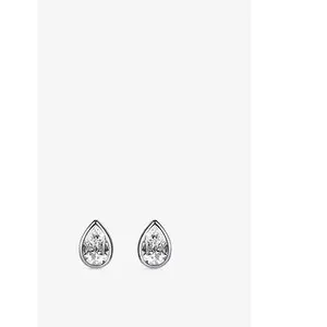 CARAT* LONDON Danu Pear-shape Stud Earrings - Silver