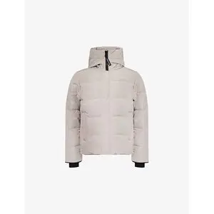 Canada Goose Macmillan Funnel-neck Twill-down Parka Jacket - Limestone