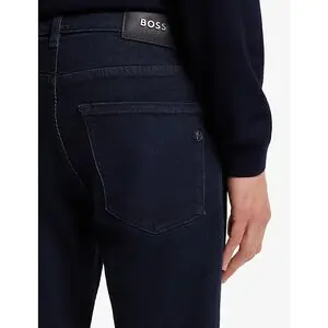 BOSS Delaware Slim-fit Stretch-denim Jeans