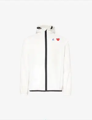 Play Comme Des Garcon Comme Des Garçons Play X K-way Hooded Jacket
